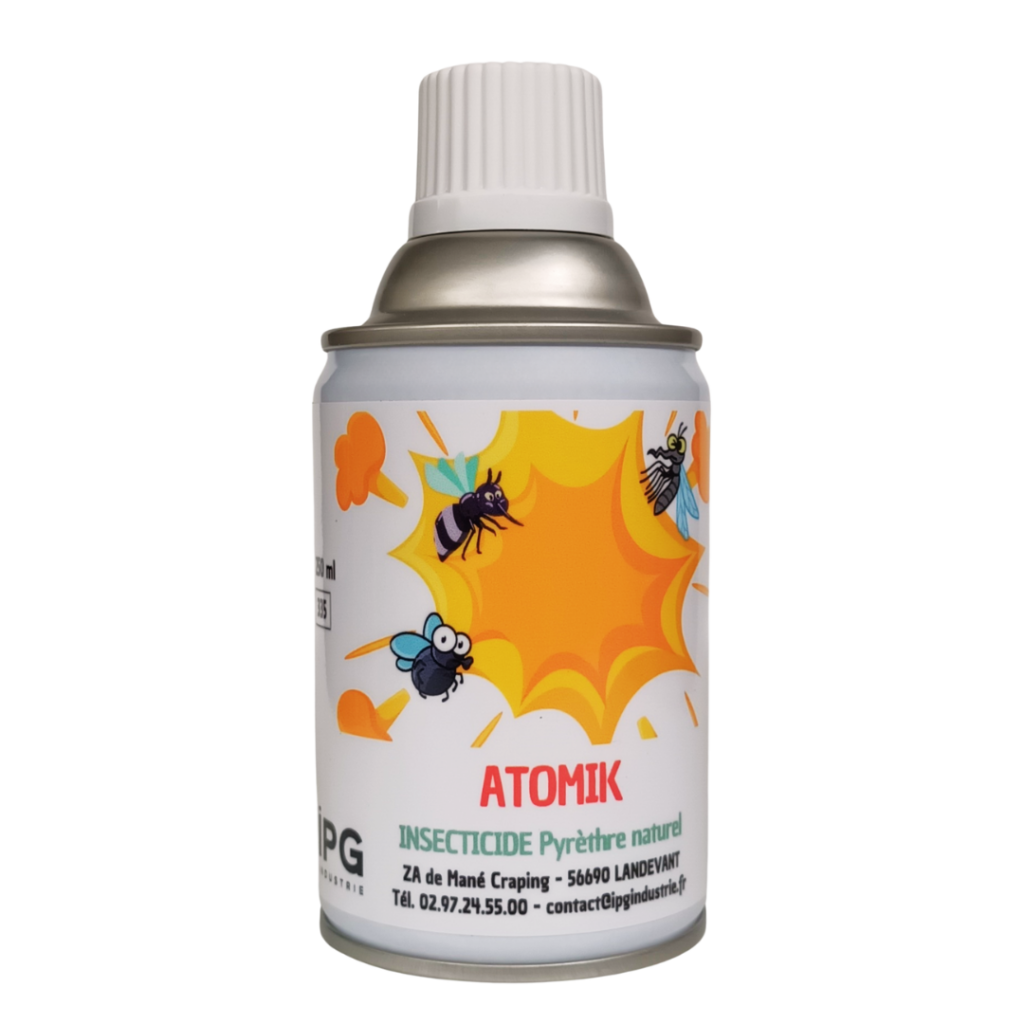Insecticide Atomik à base de pyrèthre naturel - IPG Industrie